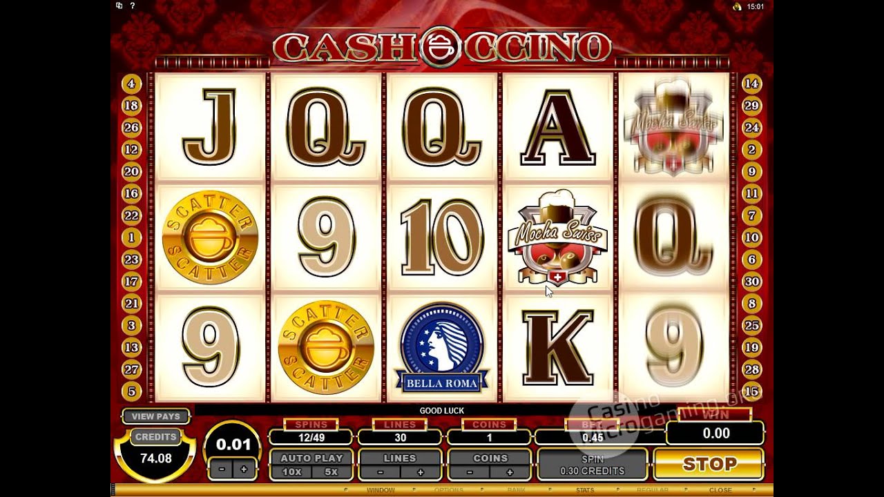 CashOccino Slot Machine (Real Money Review) - YouTube