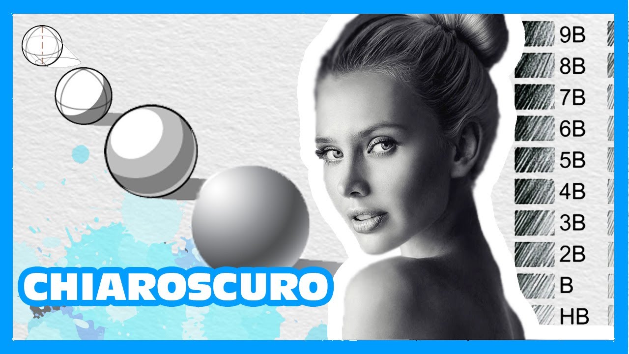 CHIAROSCURO IN 5 STEP TUTORIAL ♦ Sergio Piyadi Art - YouTube
