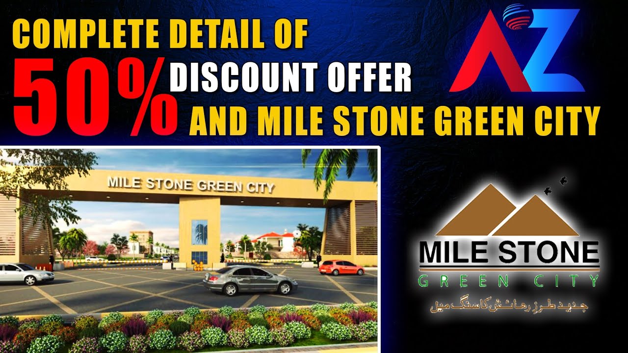 50% DISCOUNT OFFER | Complete Details of Mile Stone Green City | Must ...