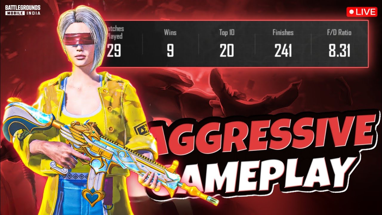 BGMI LIVE RUSH GAMEPLAY 🔥 ROAD TO 5K SUBSCRIBERS || IGL QAYAMAT # ...