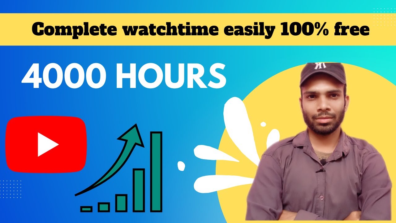 not getting watchtime on youtube | watchtime complete 4000hr - YouTube