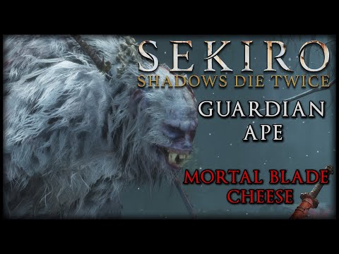 SEKIRO | Guardian Ape Mortal Blade method (No Prosthetics)