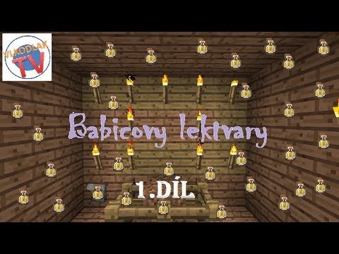 [Minecraft] Babicovy lektvary 1.díl (Ohnivzdornost) - YouTube