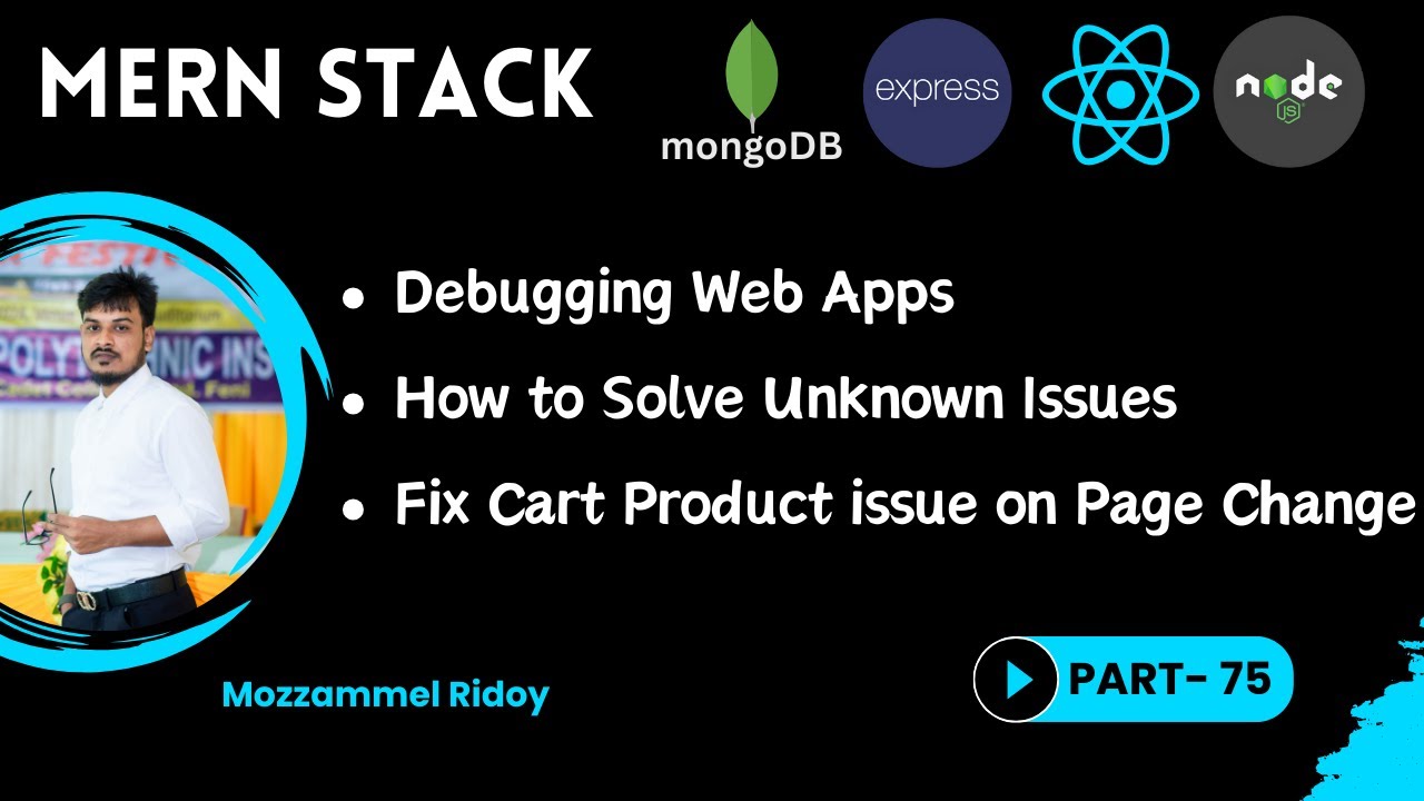 #075 How to Handling Unknown Problems in Web Development & Fixing Cart ...
