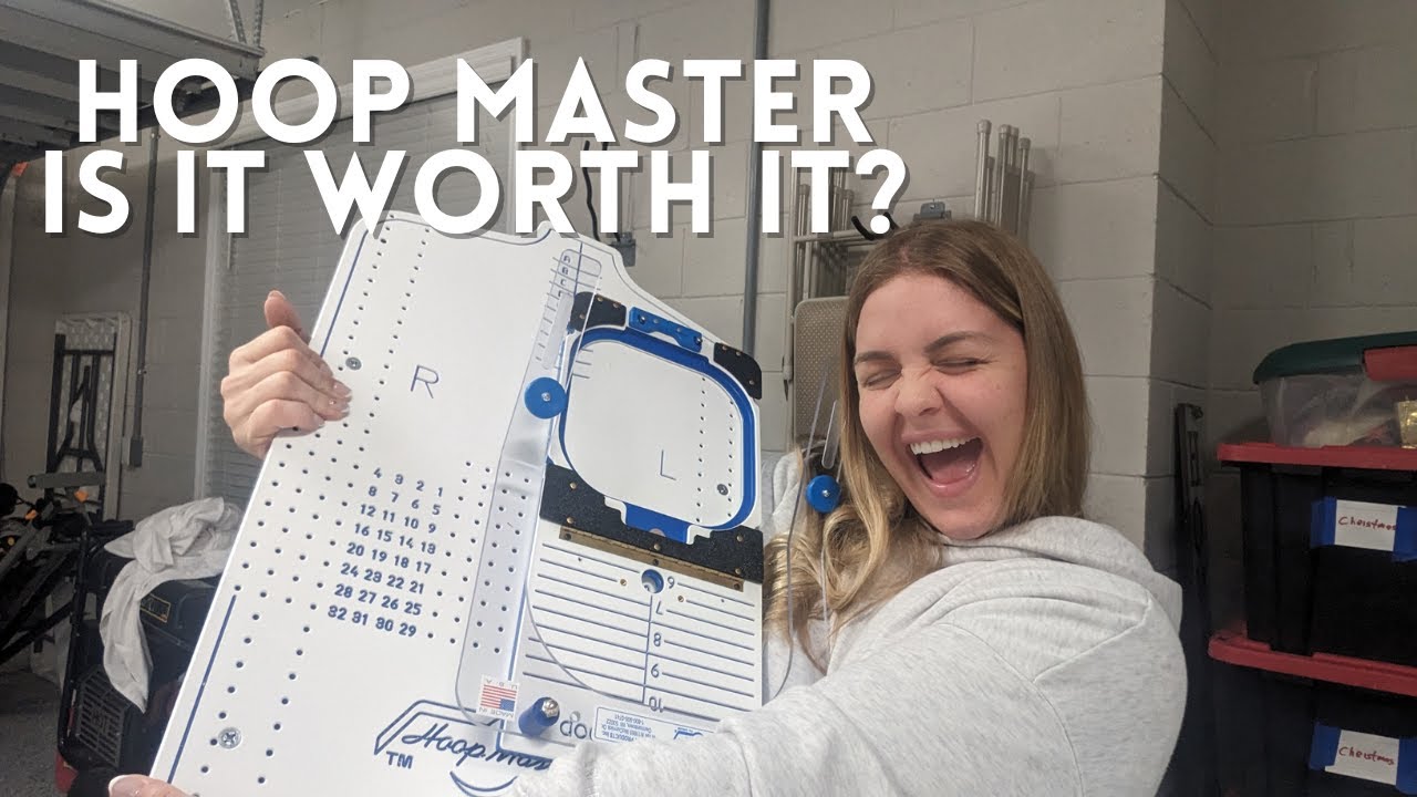 HOOP MASTER IS IT WORTH THE MONEY | EMBROIDERY - YouTube