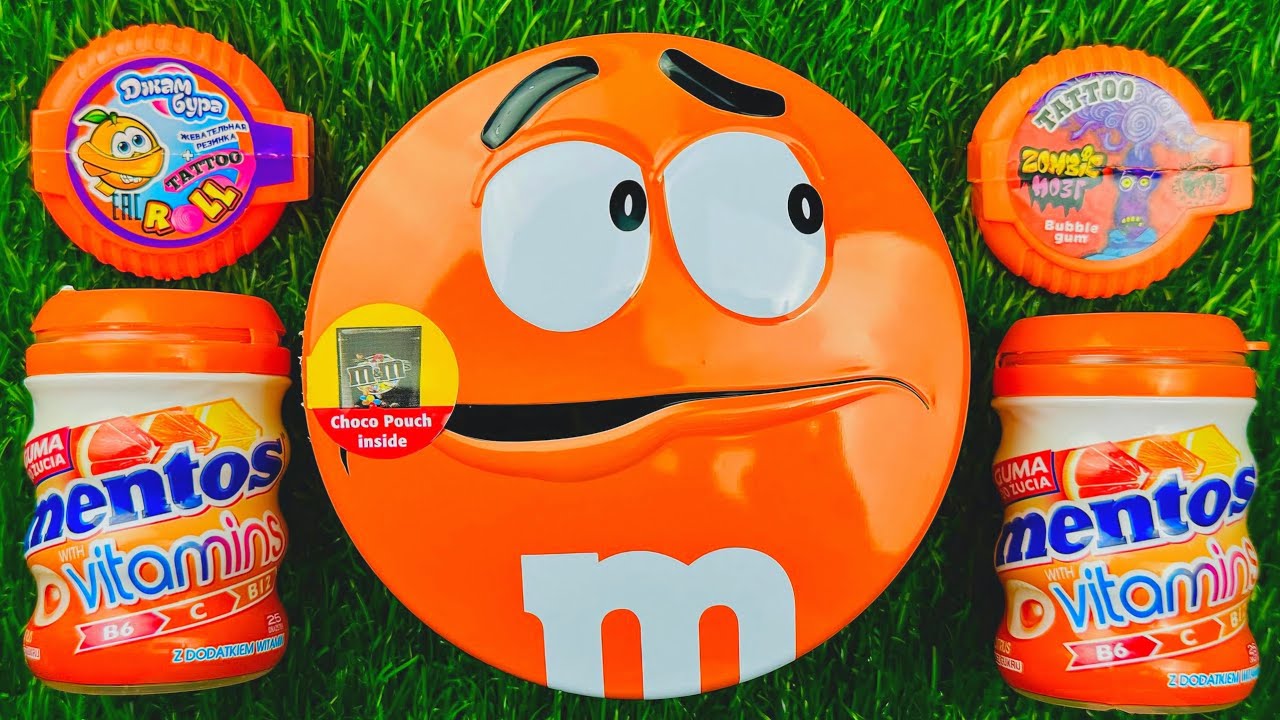 Satisfying Video | Unpacking and Mixing Rainbow Candy in 1M&M’s Box ...