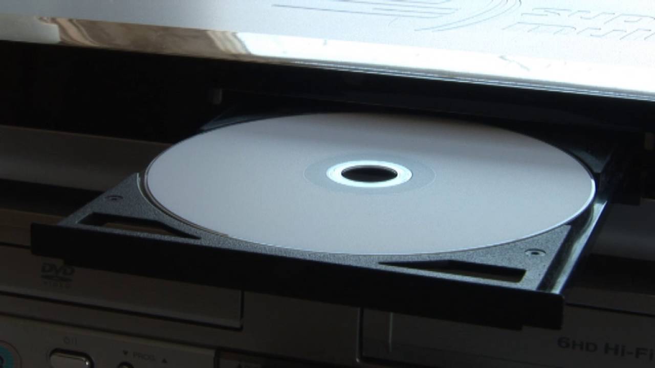 0021 DVD Player 3 open close dvd with disc - YouTube