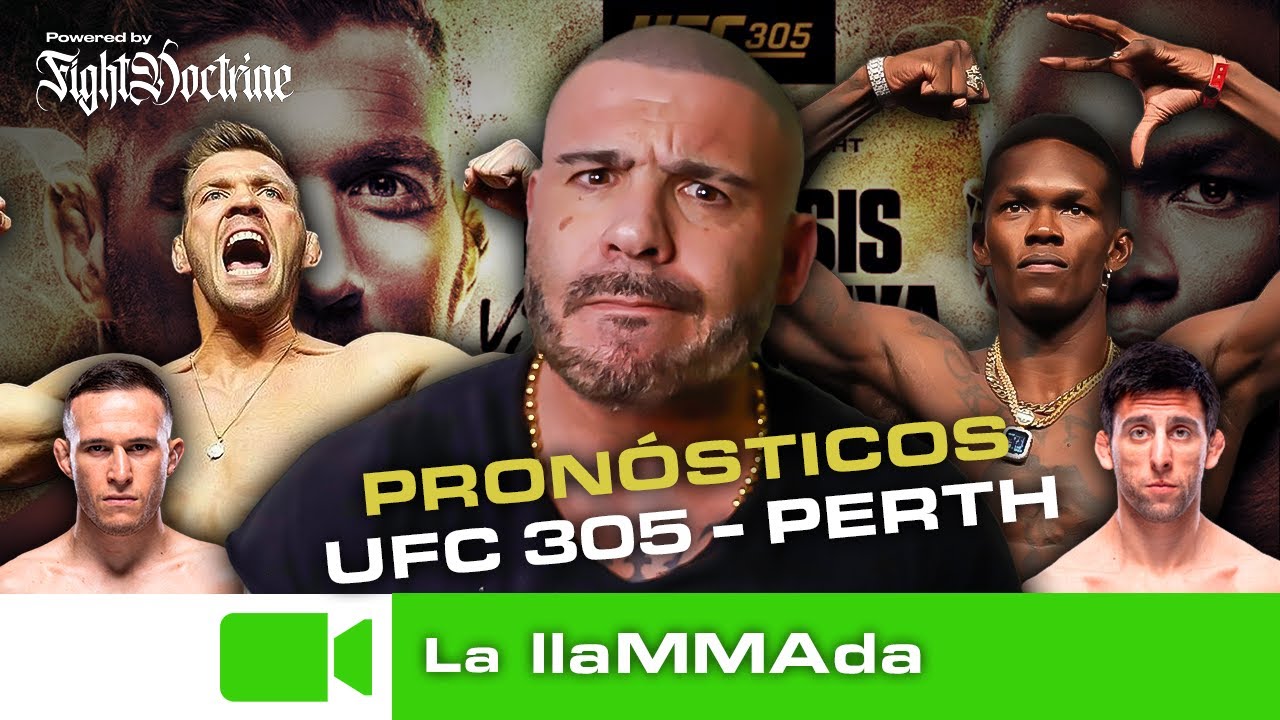 PREVIA y PRONOSTICOS UFC 305 en PERTH - DU PLESSIS vs ADESANYA - YouTube