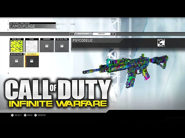 Infinite Warfare Camo Lines Infinity S2 Camouflage Token Set From Art