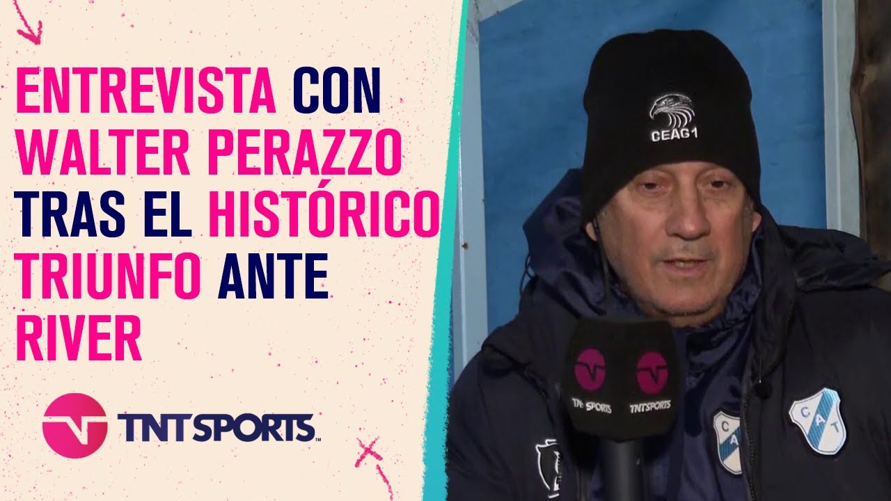 Walter Perazzo: "Este triunfo va a quedar en la historia del club ...