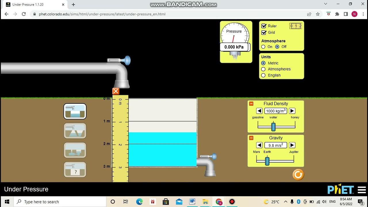 Simulasi PhET-Under Pressure - YouTube