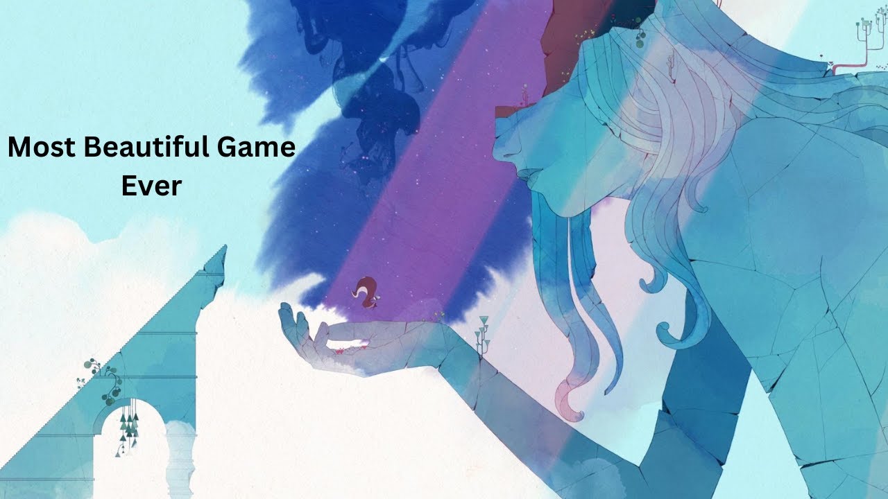 The most beautiful game ever| GRIS is enchanting| PART 1 in 4K Ultra HD ...
