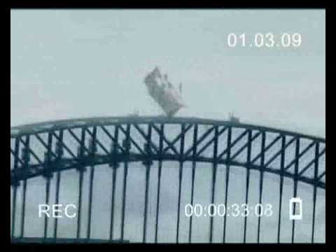 BREAKING NEWS: Giant packet of Samboy chips speared onto Sydney Harbour ...
