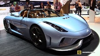 2016 Koenigsegg Regera 1500hp Hybrid Supercar - Exterior, Interior Walkaround-2015 Geneva Motor Show
