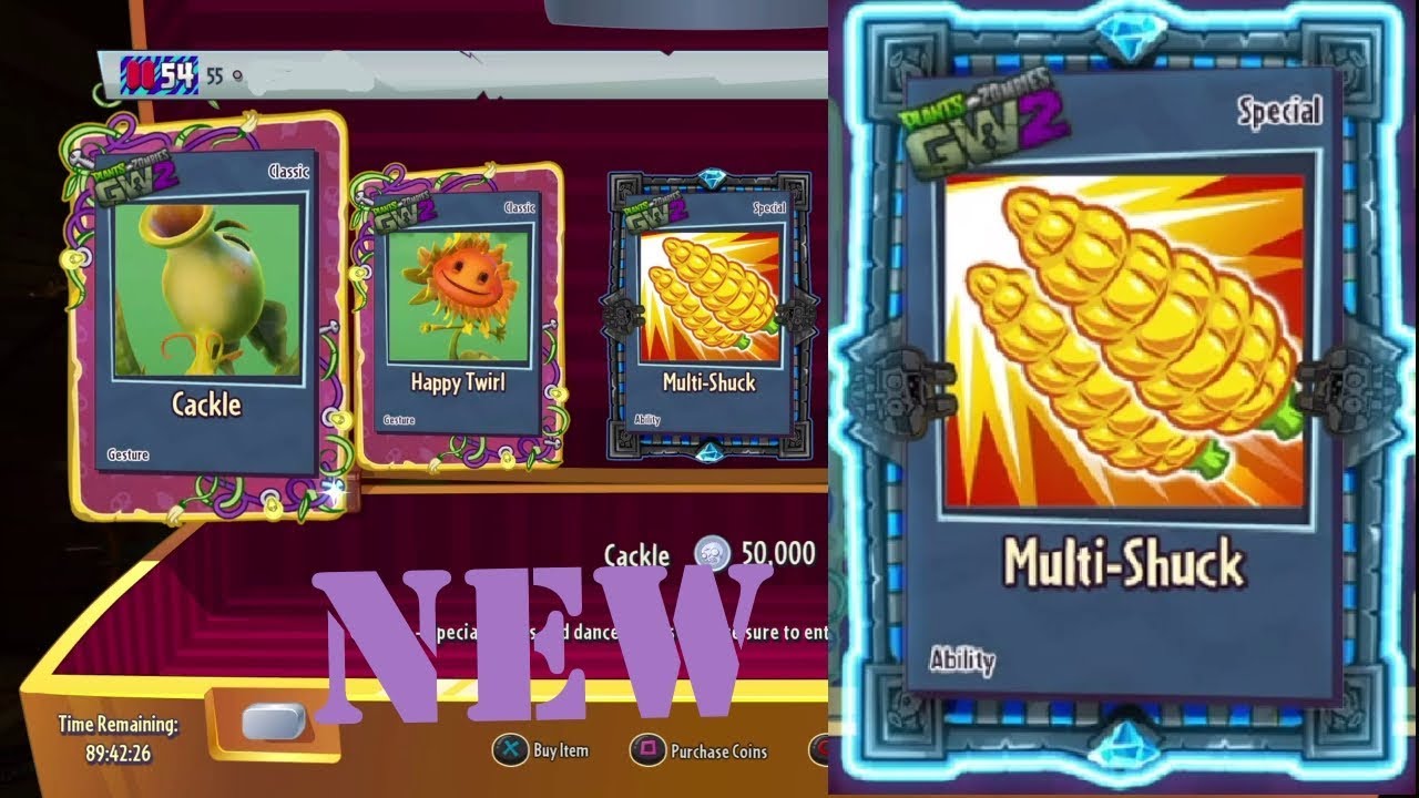 PVZ GW2 New Multi-Shuck RUX Feb 08 18 - YouTube