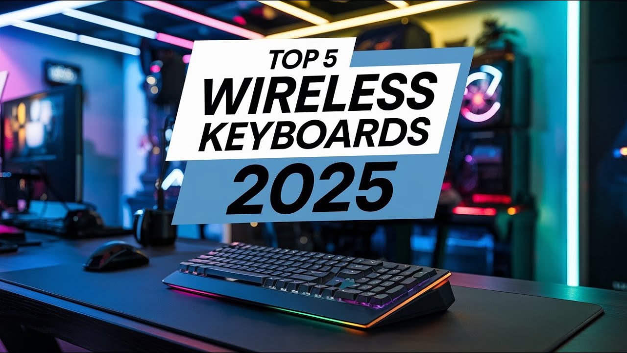 TOP 5 BEST WIRELESS KEYBOARDS 2025 - YouTube