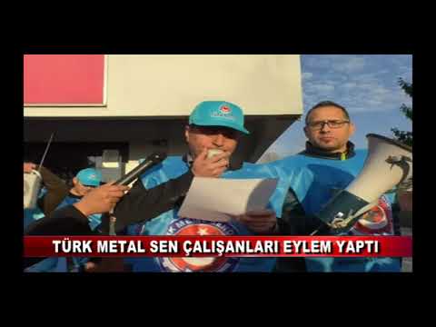Türk Metal Sen çalışanları eylem yaptı  (14.12.2017)