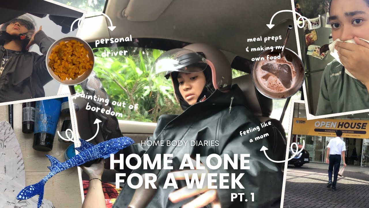 I'm "home alone" for a week. adulting | struggling | feelin ...