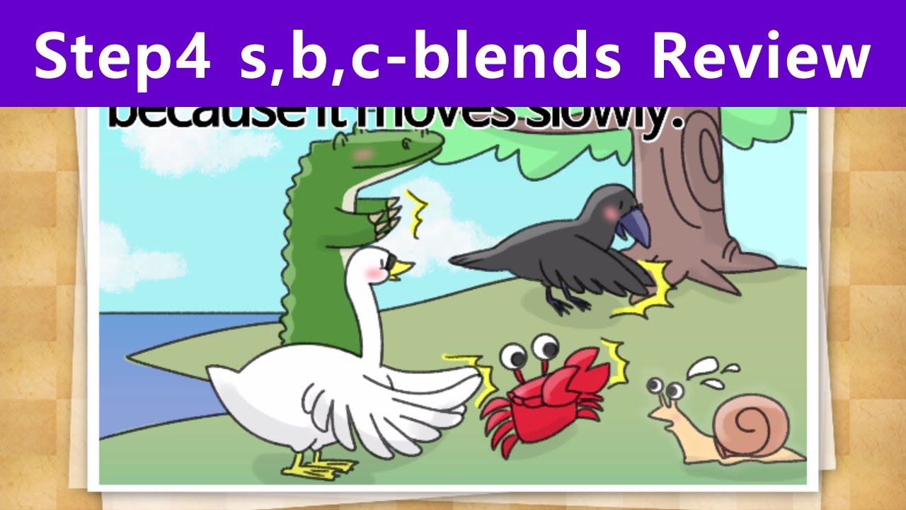 Step 4 | Review 1 (Blend Sounds) | 4 Step Phonics | Phonics for Kids ...