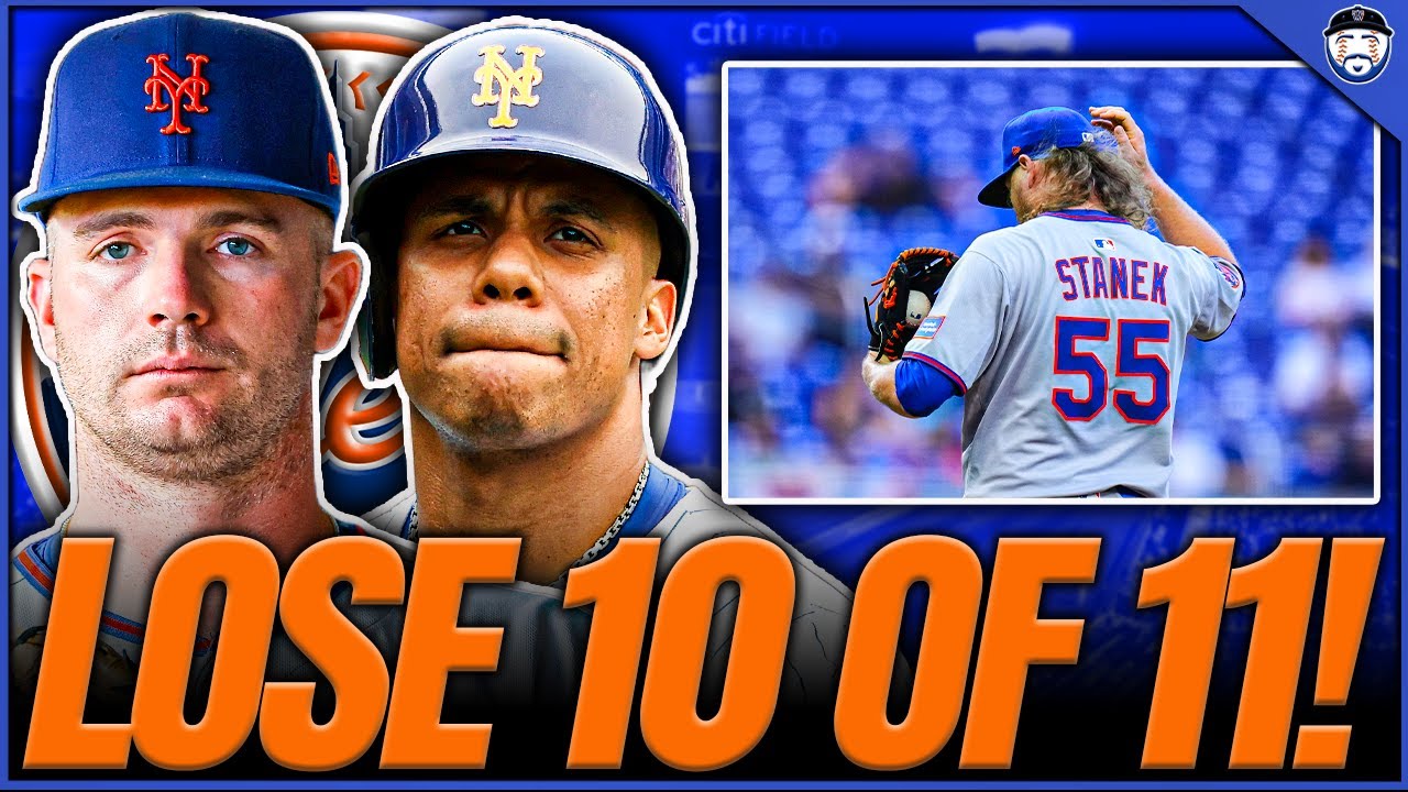 METS LOSE 10 OF LAST 11 GAMES! | Mets vs Brewers | Highlights & Rant ...