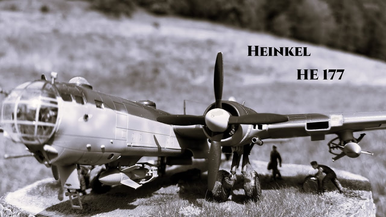 REVELL Heinkel HE177 1/72 VIDEO BUILD - YouTube