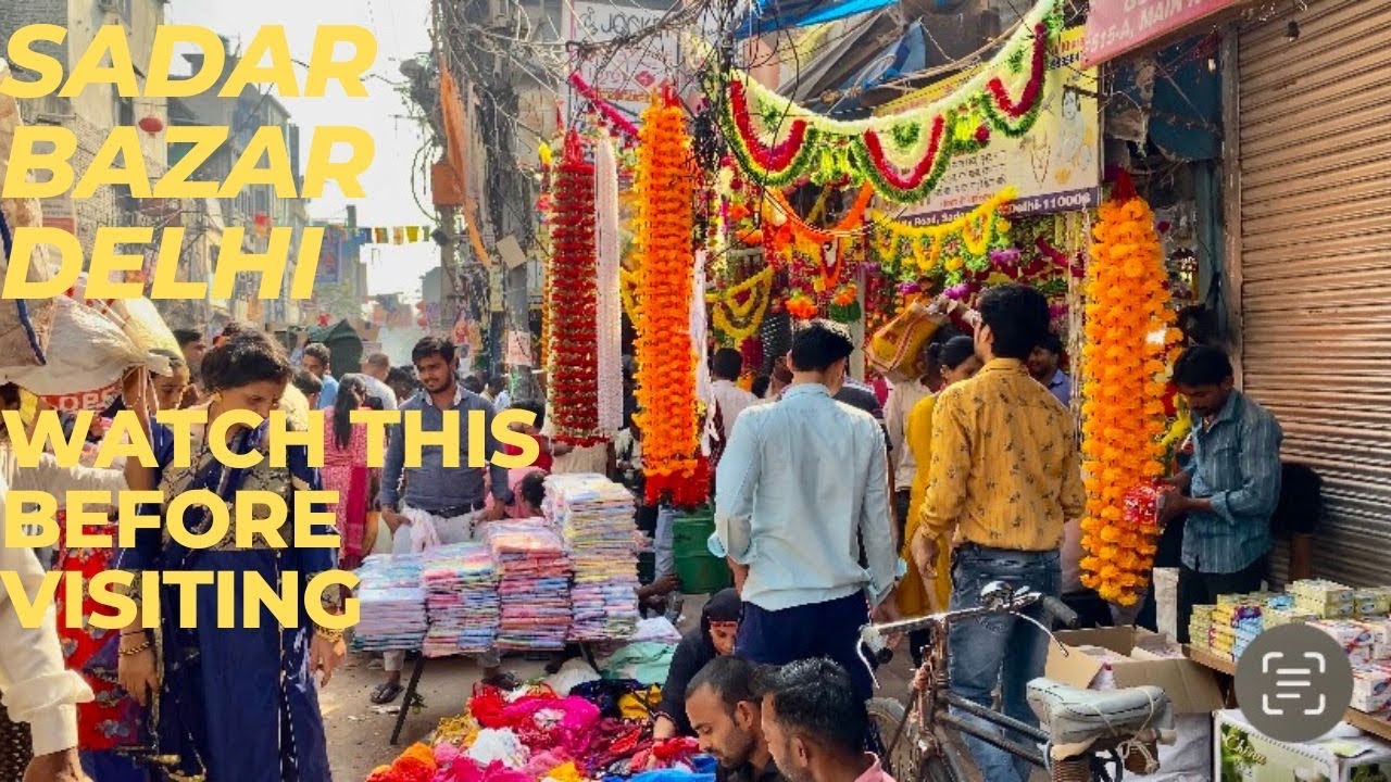 Sadar Bazar Diwali Shopping @SagarRajasthani - YouTube