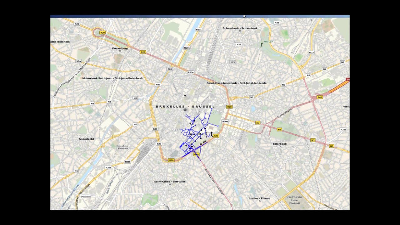 Open Street Map Routing - Calculate fully connected graph - YouTube
