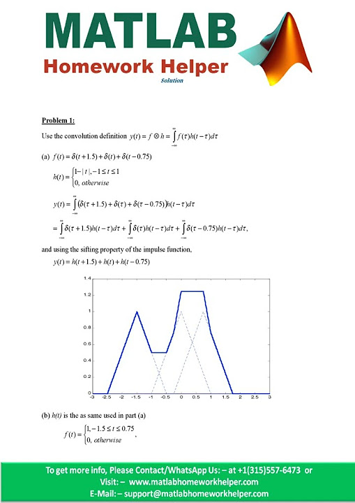 Matlab Homework Solution - YouTube