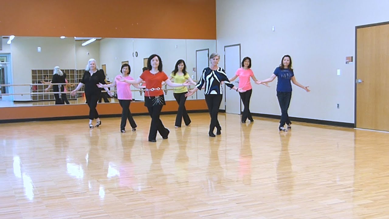 Goodbye Cha - Line Dance (Dance & Teach) - YouTube