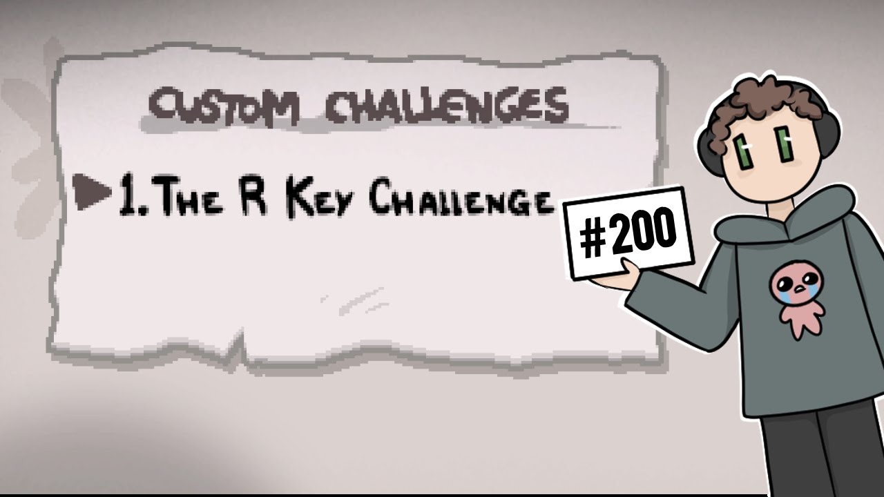 R KEY CHALLENGE V2: TBoI: Repentance [#200] - YouTube