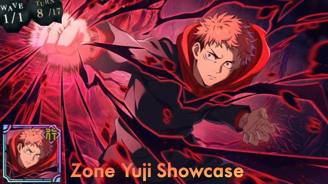 A0 [Zone] Yuji Showcase Yellow Cursed Sweep In 8 Turn | Jujutsu Kaisen ...