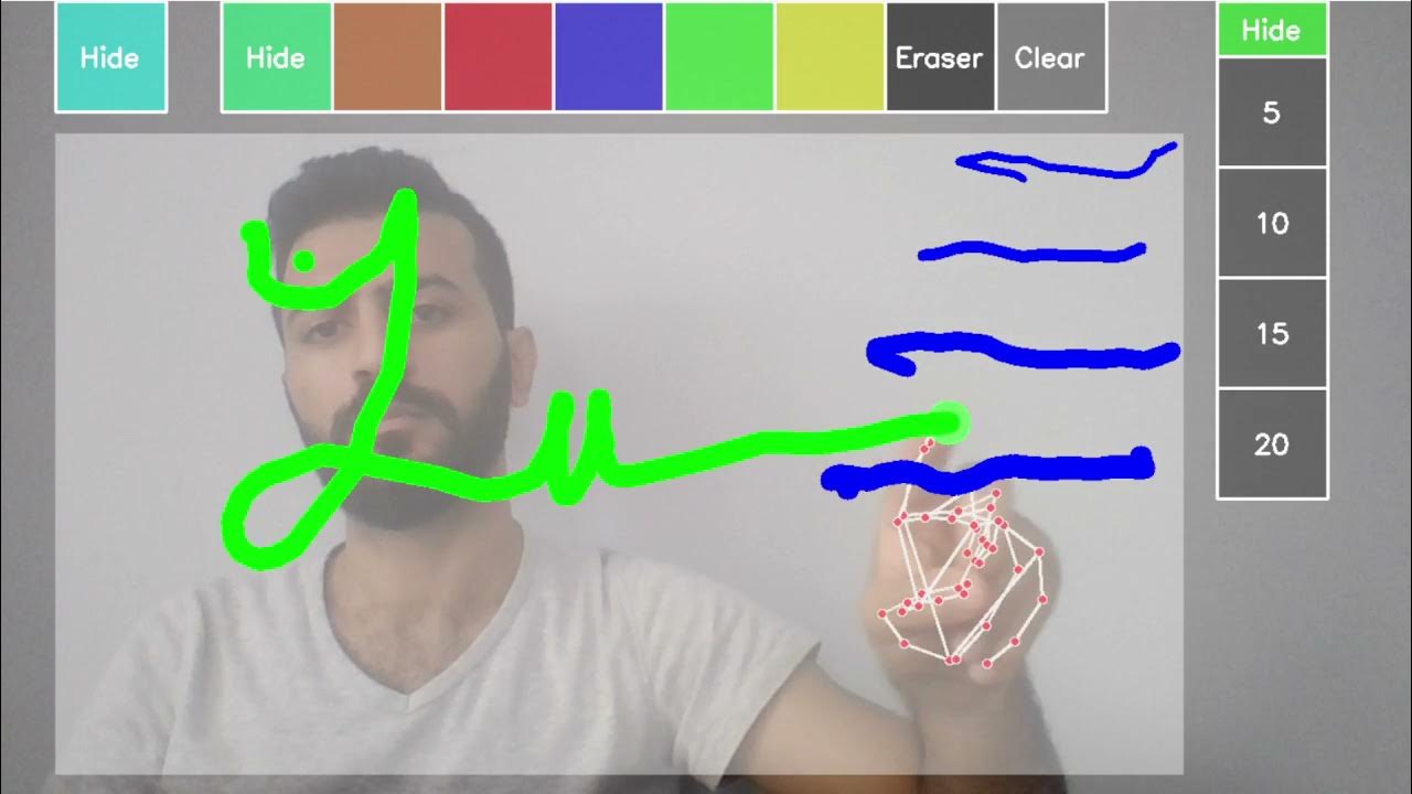 virtual painter (updated) - YouTube