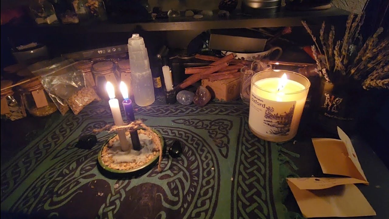 Cord Cutting Spell - with caution warning at front - ASMR Witchcraft ...