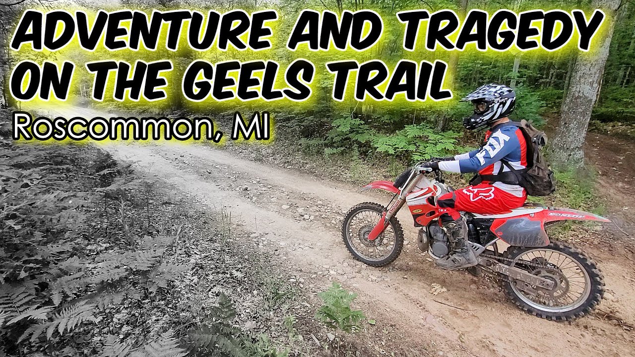 Adventure and Tragedy on the Geels Trail (Roscommon, MI) - YouTube