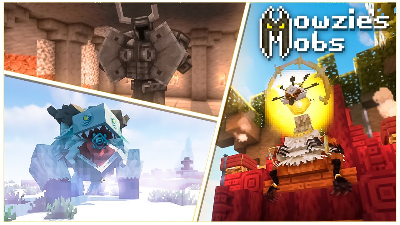 The best review of Mowzie's Mobs 1.20.1 - YouTube