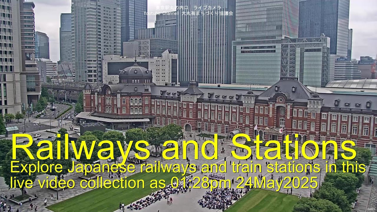 Live: Japan Railways & Train Stations Collection - YouTube