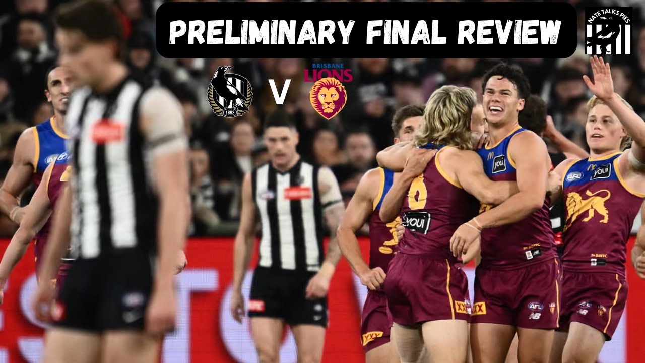 End Of The Line For Collingwood's Season (AFL 2025 - Preliminary Final ...