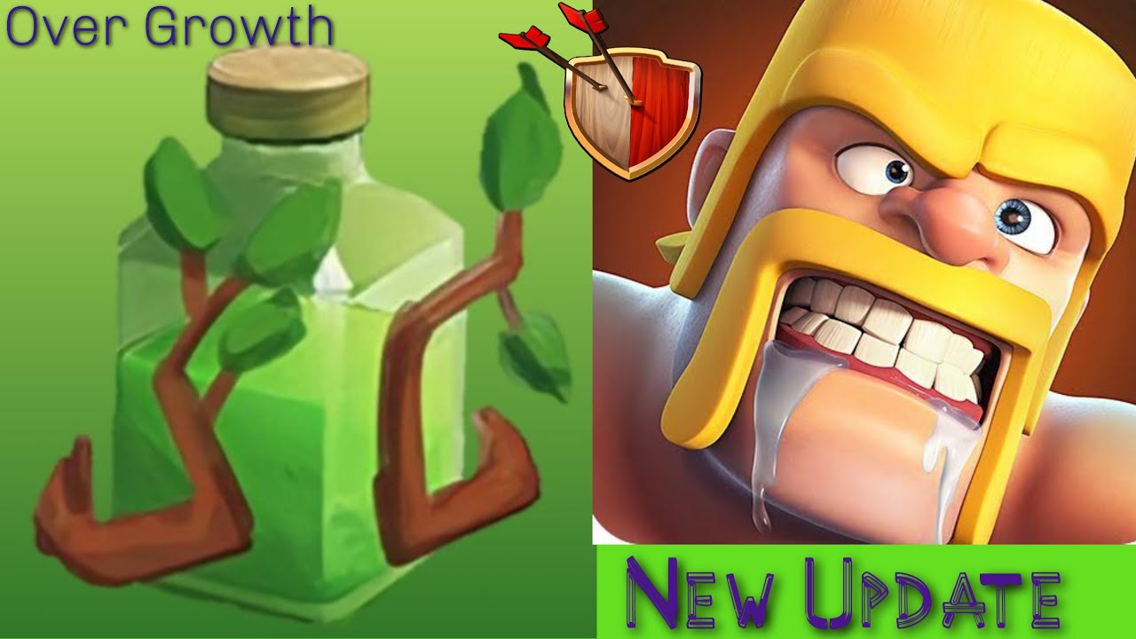 New Spell Factory Over Growth Spell New Update Full details in Clash of ...