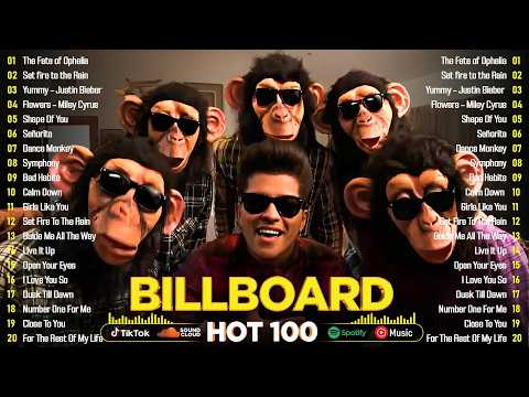 Bruno Mars, Justin Bieber, Adele, Taylor Swift, Rihanna, Ariana Grande💥 Billboard Top 50 This Week