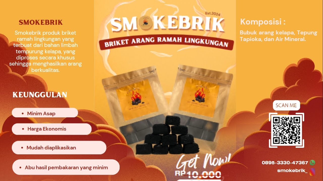 Smokebrik | Beriket Ramah Lingkungan - YouTube