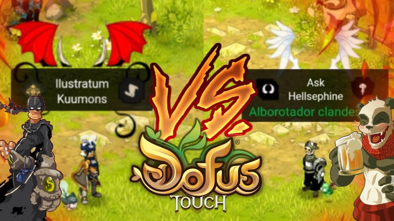 [Dofus Touch] PvP Kumons Vs Elizyum "Tyma Suerte/Agi Full Resis Vs Panda full Agi" - YouTube