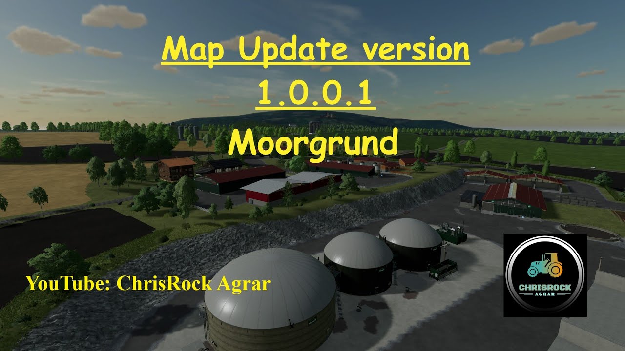 LS22 Moorgrund Map Update version 1.0.0.1 - YouTube
