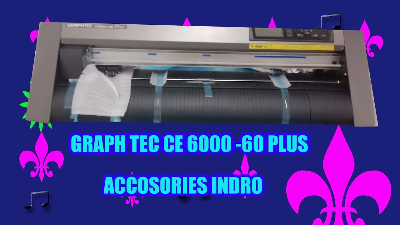 Graphtec machine accessories - YouTube