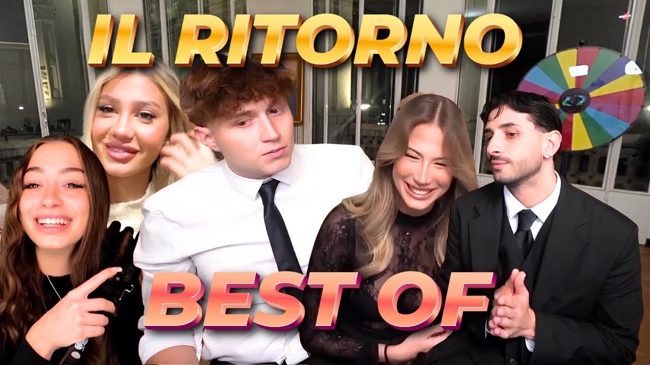 BEST OF DEL RITORNO DEL ROSSO w/ Tomas Montagna,Matilde, Alice, Gaia ...
