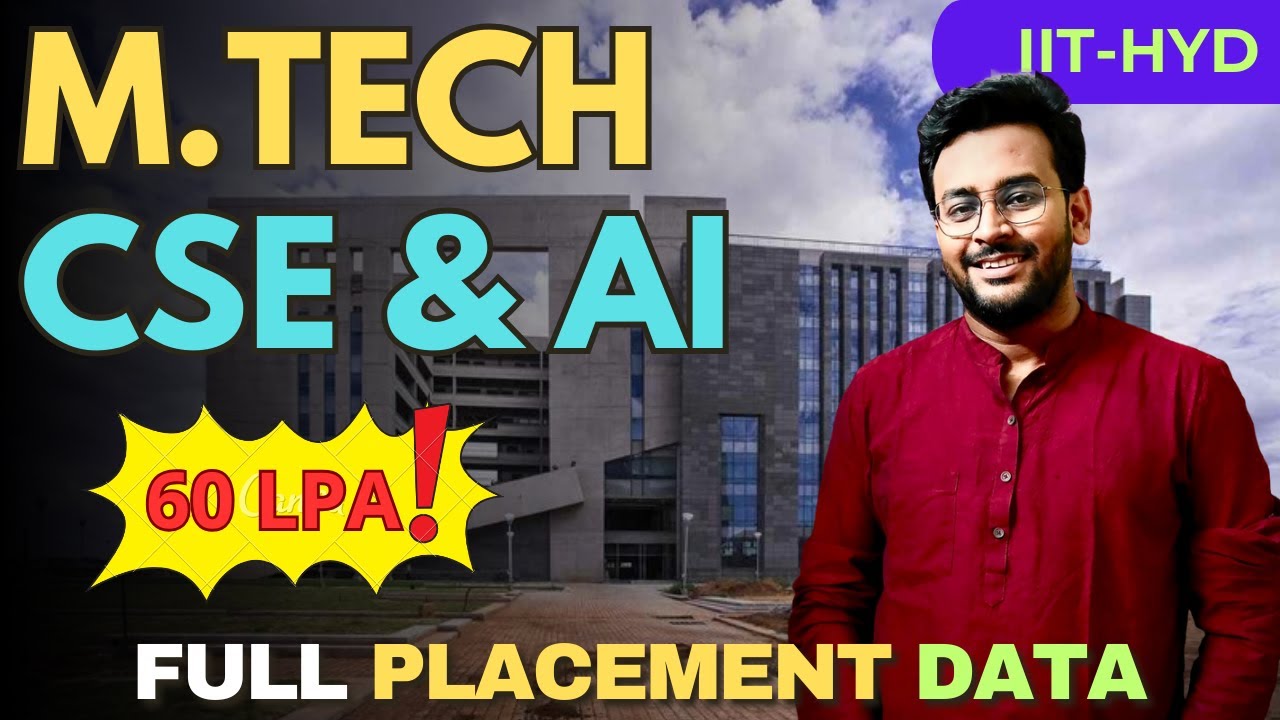IITH MTech CSE & AI Placements | Companies | Students Taken | CTC ...