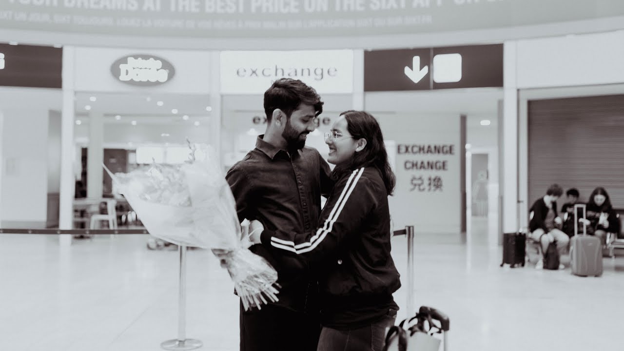 Long distance relationship marriage proposal - Luz 💞 Vinoth - YouTube