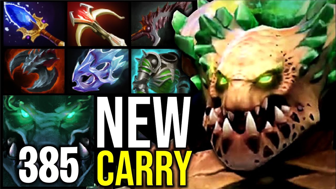 NEW CARRY..!! +385 Attack Damage Bonus Hard Carry Underlord 7.25 | Dota ...