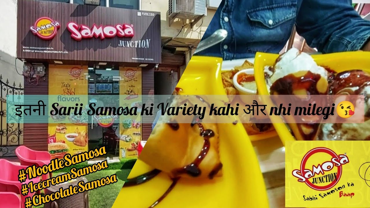 Ice-cream Samosa ️||Samosa Junction Jammu|| - YouTube