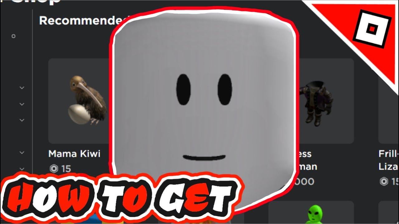 How to get the Devon Default Head in Roblox - YouTube