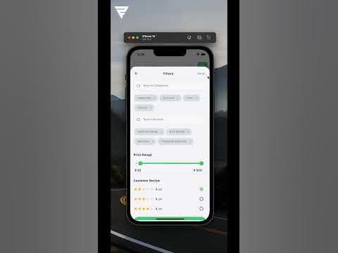Grocery app - search & filter screen - flutter #shorts - YouTube